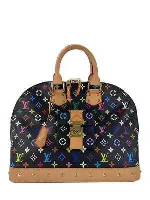 LOUIS VUITTON Monogram Multicolore Alma Handbag - Black