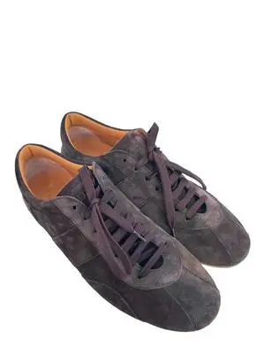 TOD'S Tod's Vintage Suede Low-Top Sneakers Brown