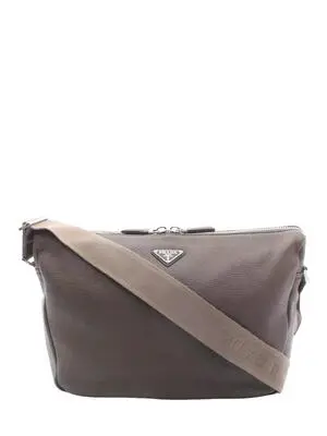 Prada Vitello Daino Crossbody Bag - Neutrals