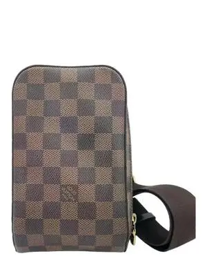 LOUIS VUITTON Damier Ébène Belt Bag - Brown