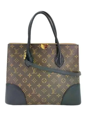 LOUIS VUITTON Louis Vuitton Monogram Canvas Handbag Brown