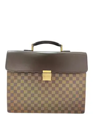 LOUIS VUITTON Louis Vuitton 1998 Damier Ebène Briefcase