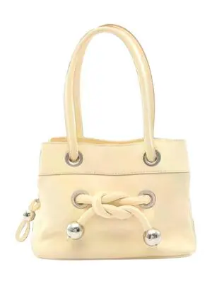 Chloé Chloé 2000s Knot-Detail Shoulder Bag Neutrals