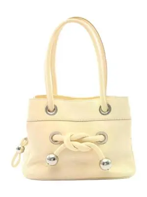 Chloé Chloé 2000s Knot-Detail Shoulder Bag Neutrals