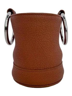 SIMONMILLER Bonsai Ring-handle Bucket Bag - Brown