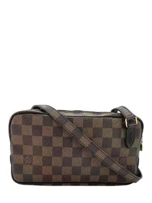 LOUIS VUITTON Louis Vuitton 1998 Damier Ebene Handbag