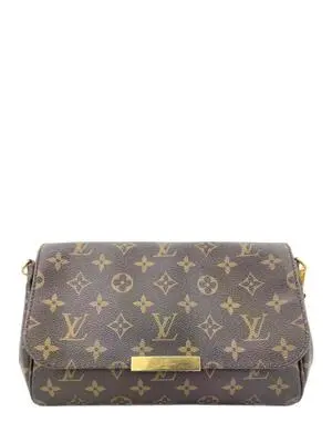 LOUIS VUITTON Louis Vuitton Monogram Shoulder Bag Brown