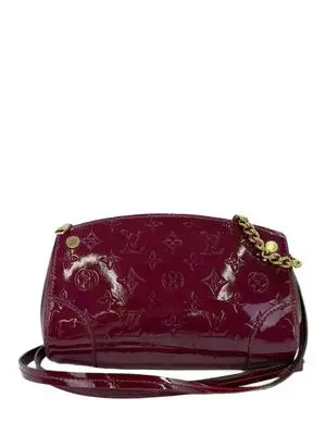 LOUIS VUITTON Monogram Vernis Shoulder Bag - Red