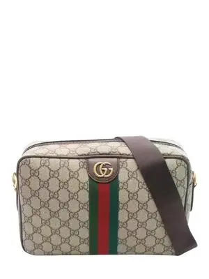 Gucci Ophidia Gg Supreme Shoulder Bag - Neutrals