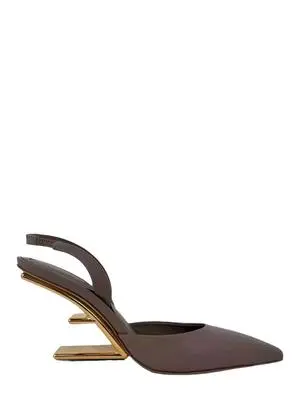 Fendi Fendi First Slingback Pumps Neutrals