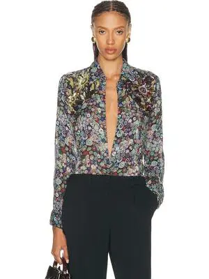 Dries Van Noten Chowy Embellished Shirt - Multi