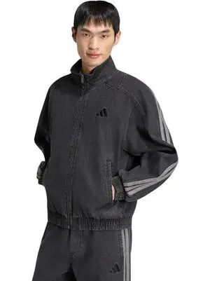 Adidas Denim Track Jacket - Black