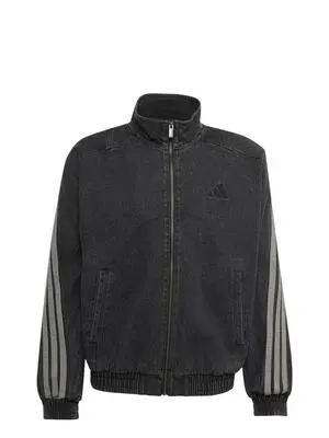 Adidas Denim Track Jacket - Black