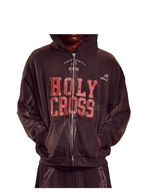 HELLSTAR Holy Cross Zipup - Black