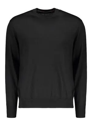 Paul & Shark Virgin Wool Crew Neck Pullover - Black