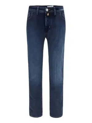 JACOB COHЁN Bard Super Stretch Denim Jeans - Blue