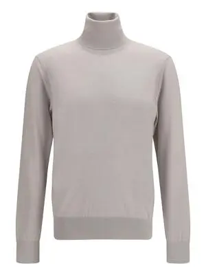 Dolce & Gabbana Cashmere Turtleneck Sweater - Beige