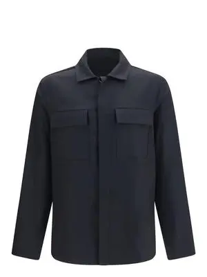 NINE:INTHE:MORNING Wool Freud Shirt Ale Black