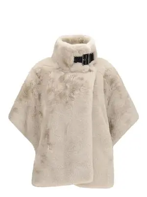PINKO PINKO Faux Fur Jacket With Buckle