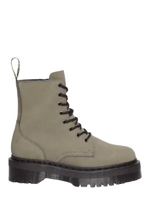 Dr. Martens Jadon Iii Lace-up Boots - Gray