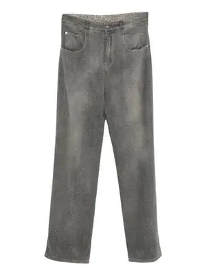 Ermanno Scervino Belt-loop Jeans - Gray