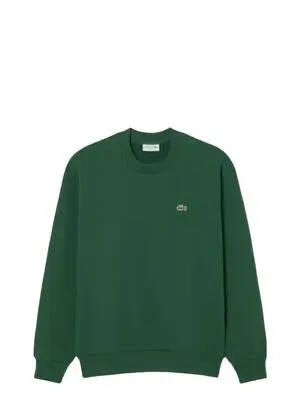 Lacoste Cotton Fleece Sweatshirt - Pine Green