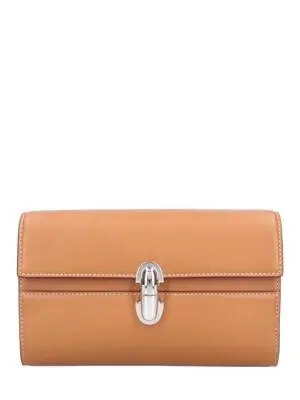 Savette Foldover Flap Shoulder Bag - Brown