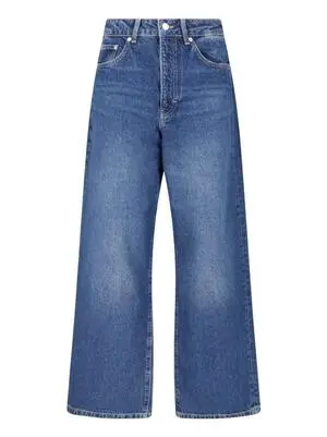 JEANERICA Belt-loop Jeans - Blue