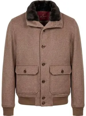 MONTECORE Long-sleeve Casual Jacket - Brown