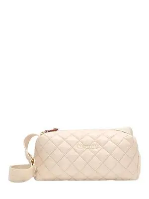 Mz Wallace Metro Boxy Small Quilted Crossbody - Buff