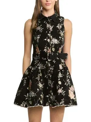 EN SAISON En Saison Jasmine Belted Sleeveless Mini Dress