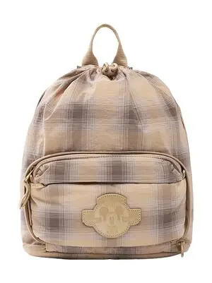 BEIS The Disney Convertible Crossbody Backpack - Plaid