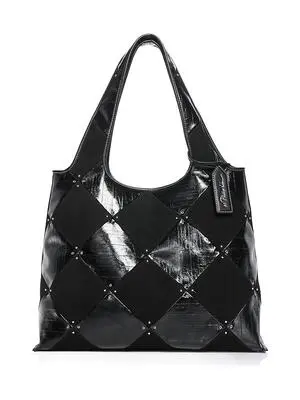 3.1 Phillip Lim Quilted Patchwork Market Tote Bag - Black