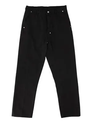 Rick Owens 100% Cotton Jeans - Black