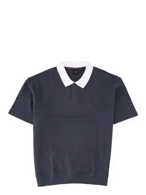 BOSS Cotton Polo Shirt - Blue