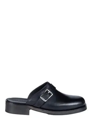 Our Legacy Camion Flat Slide Sandals - Nero