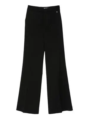 ANIYE BY Pressed-crease Tailored Trousers - Black