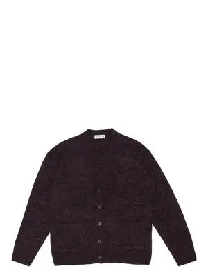 Dries Van Noten Long-sleeved Knit Cardigan - Black