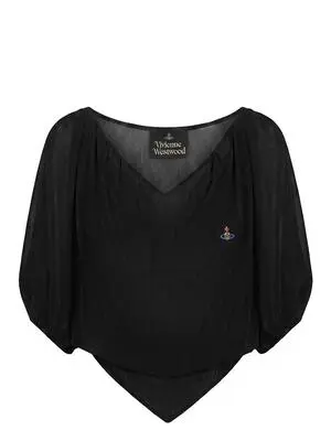 VIVIENNE WESTWOOD Mini Stane Rt Top - Black