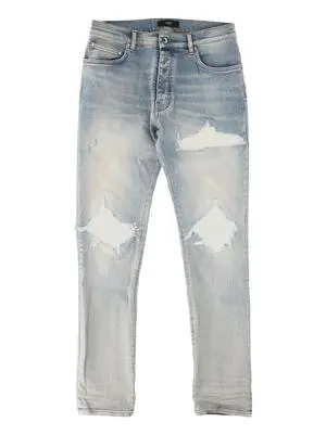 Amiri Premium Cotton Denim Jeans - Blue
