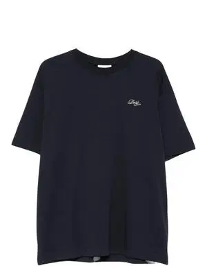 Drole De Monsieur Drole De Monsieur Organic Cotton Gentleman T-Shirt Navy