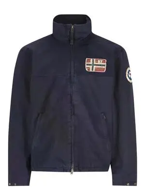 NAPAPIJRI Napapijri Logo-Patch High-Neck Jacket