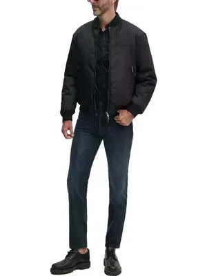 Sisley Faded-effect Straight-leg Jeans - Blue