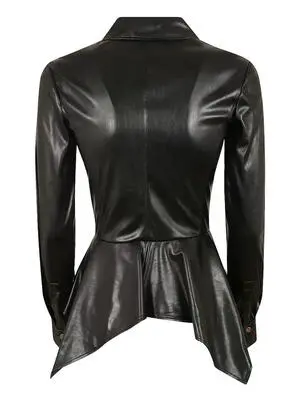 ELISABETTA FRANCHI Elisabetta Franchi Peplum-Hem Long-Sleeve Shirt
