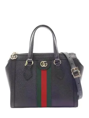 Gucci Ophidia Web-stripe Tote Bag - Black