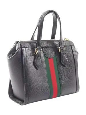 Gucci Ophidia Web-stripe Tote Bag - Black