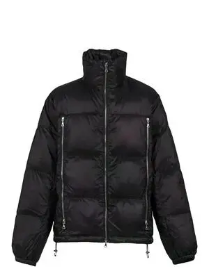 NO MAINTENANCE 4-zip Puffer Jacket - Black