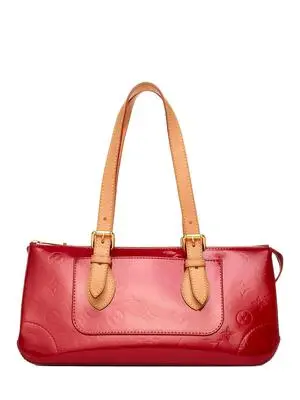 LOUIS VUITTON Monogram Vernis Rosewood Avenue Shoulder Bag - Red