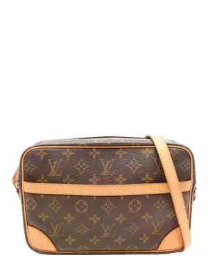 LOUIS VUITTON 2005 Monogram Trocadero 27 Cross Body Bag - Brown