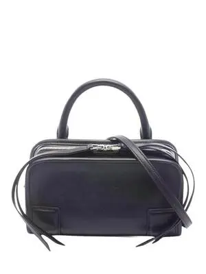 Loewe Mini Leather Amazona 180 Satchel - Black